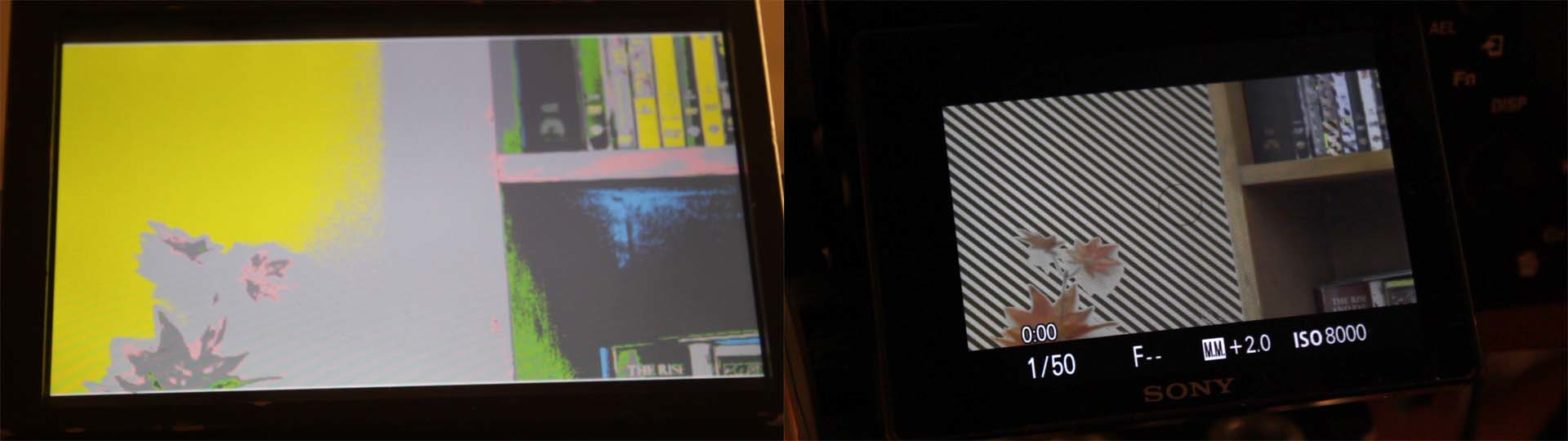 How to expose correctly using the False Color tool